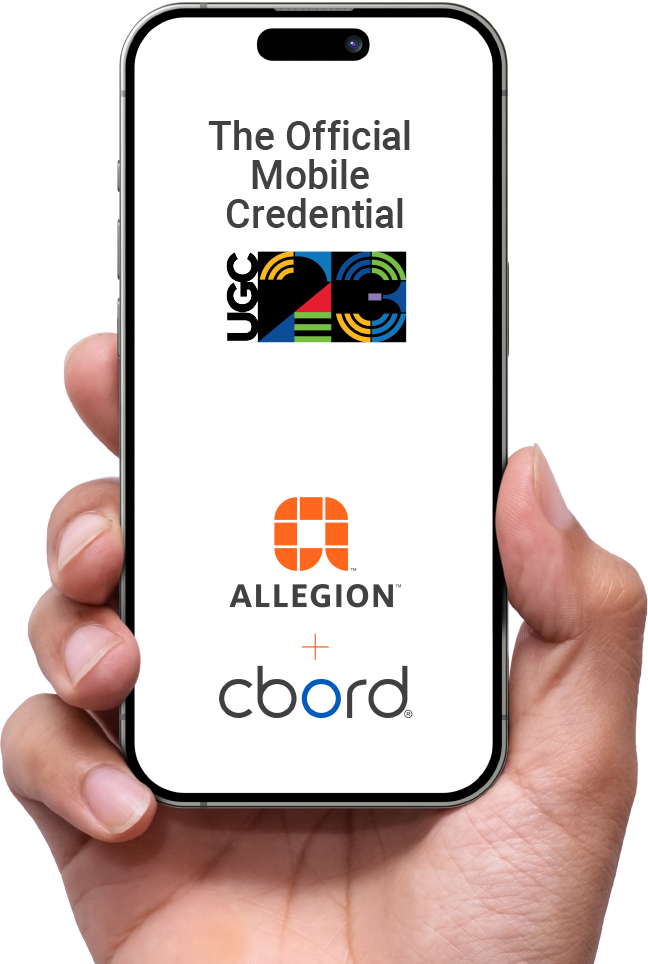 Allegion - Official Mobile Credential of UGC 2023